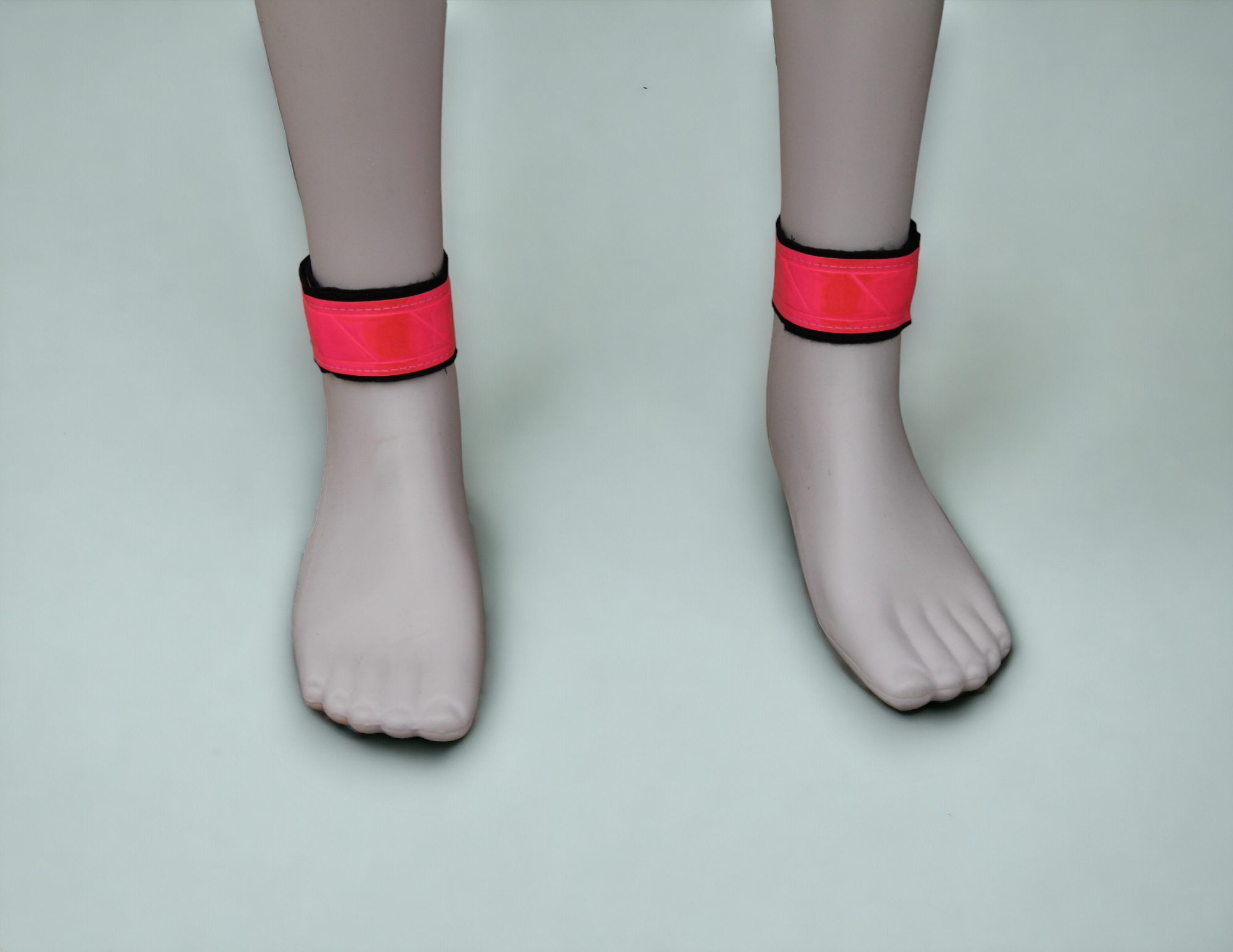 Reflective Leg Bands Pink – Jogalite
