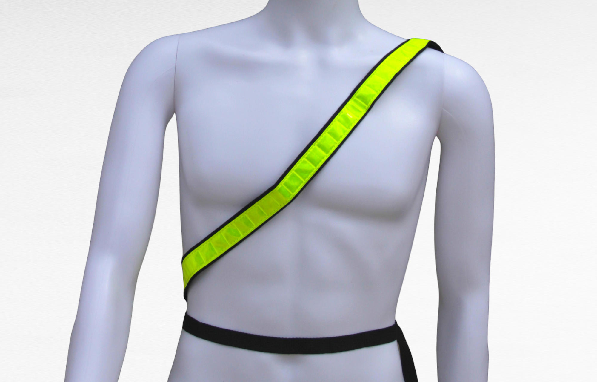 Reflective Sash Band Lime – Jogalite